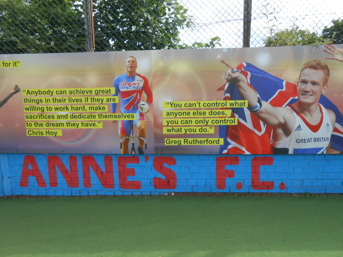 Sports Panels – St Anne's Primary School, Denton